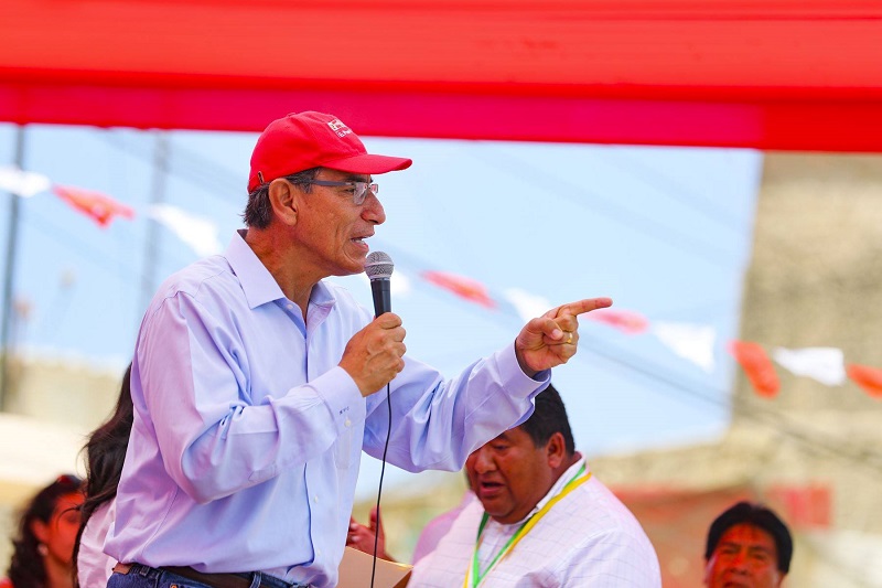 Presidente Vizcarra: “Fortaleza del gobierno es la lucha contra la ...