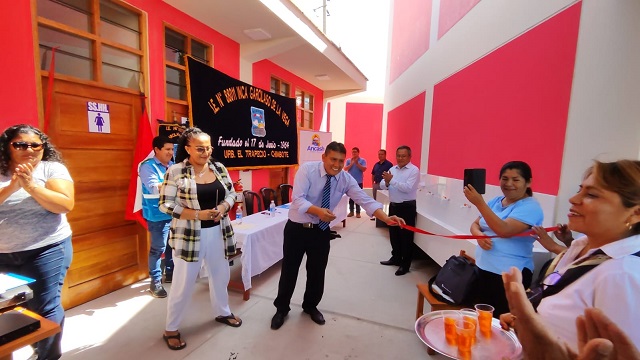 Chimbote: Gobierno Regional de Áncash entrega obra de colegio Inca ...