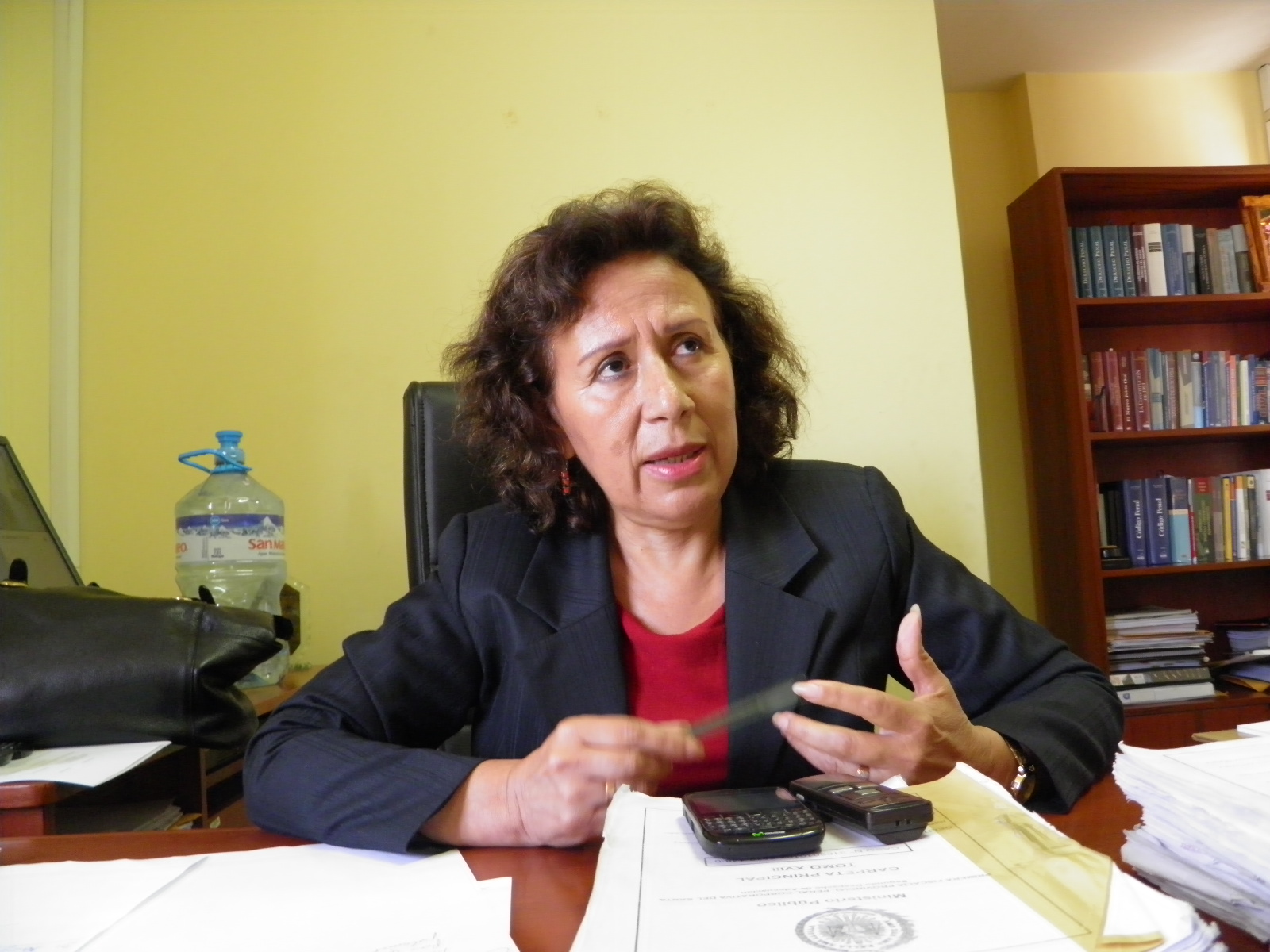 Nancy Moreno: “Sorprendieron a los vigilantes para ingresar un taxi y ...